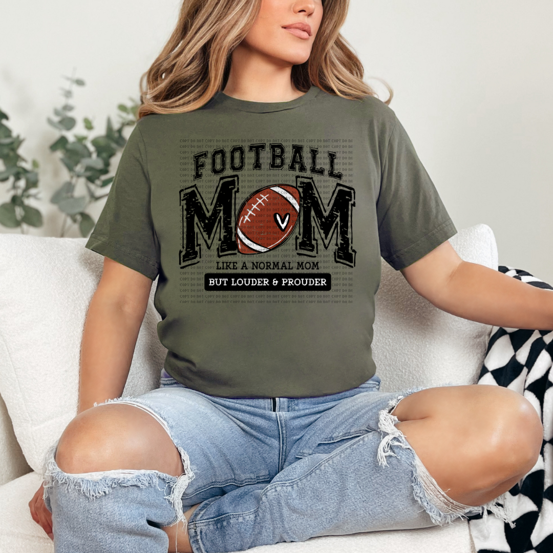 Football Mom DTF – Designs By Lux